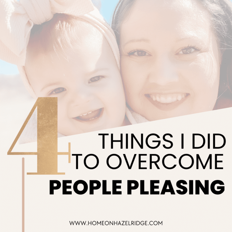 How To Stop People Pleasing – 4 Things I Did
