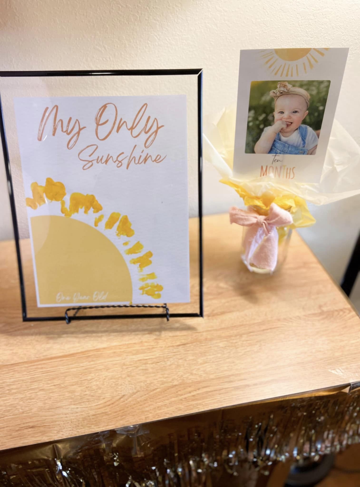 You are My Sunshine Theme First Birthday Party